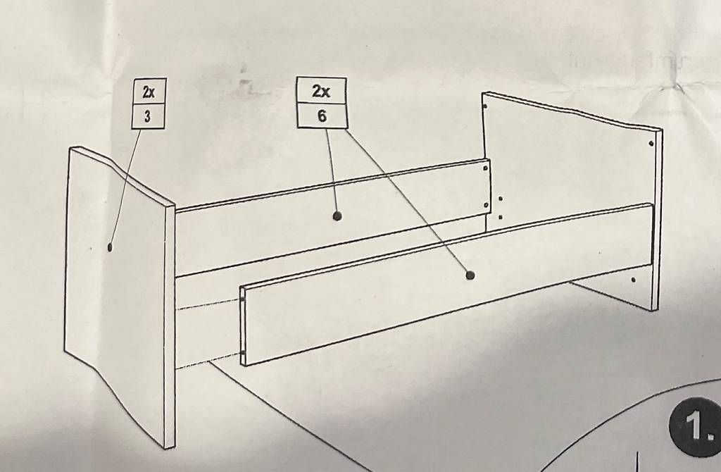 Babybett inkl. Umbauset zum Juniorenbett (diverses GRATIS) (Gebraucht ...
