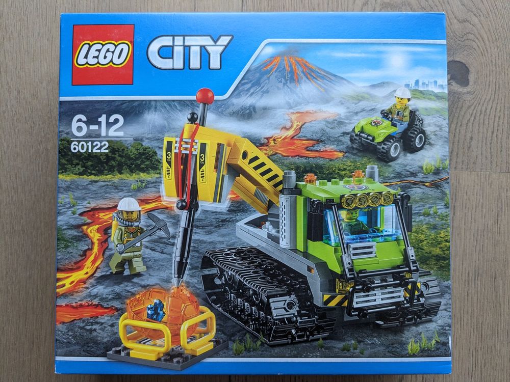 LEGO City 60122 Vulkan-Raupe (Neu und originalverpackt) in Port für CHF ...