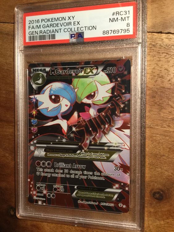 Mega Gardevoir Ex FA, XY Radiant Collection (2016), PSA 8 | Kaufen auf Ricardo