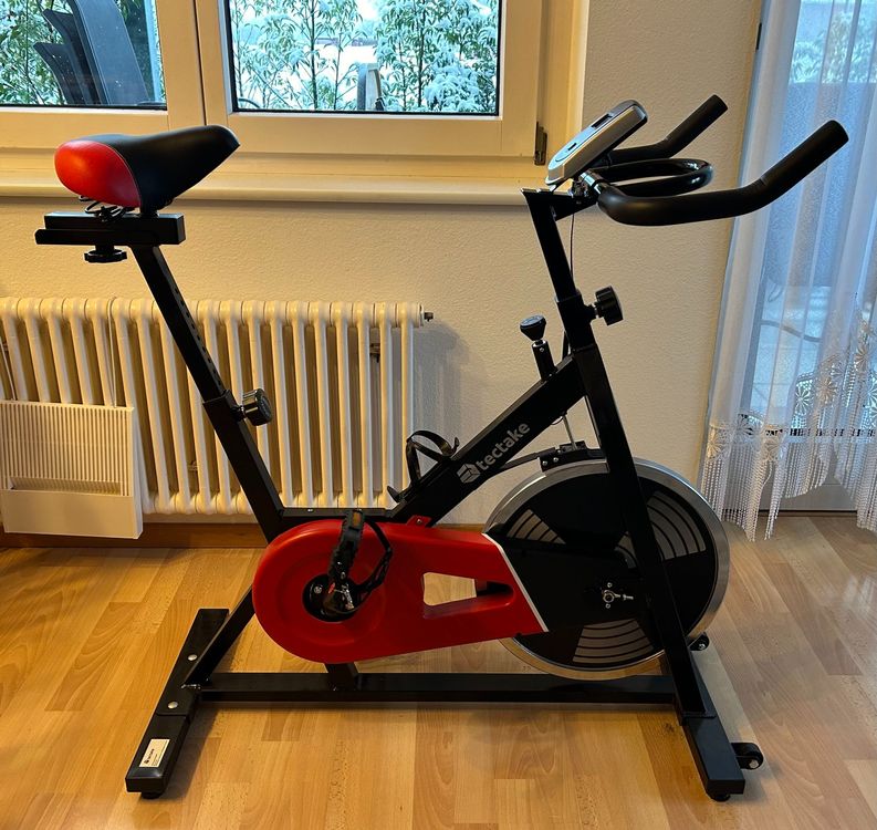 tectake Home Spinning Trainer / Velo für zuhause, Neuwertig (Gebraucht) in Möhlin für CHF 120 ...