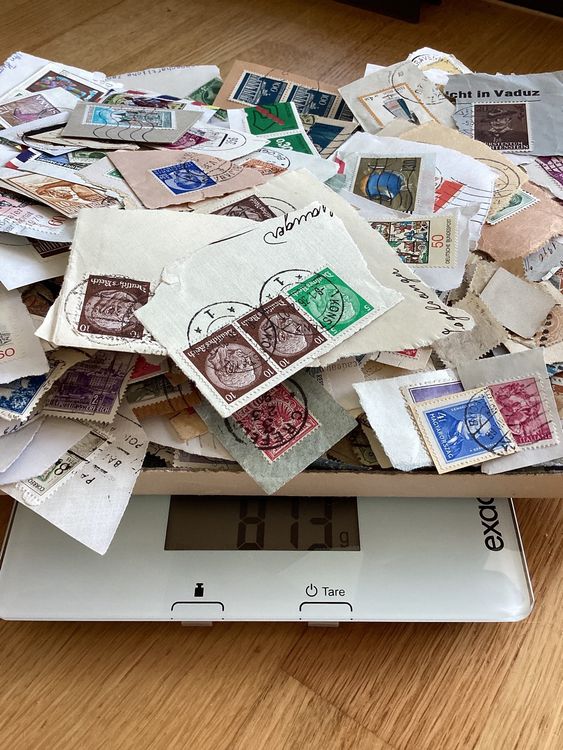 Briefmarken Europa zum Ablösen 0.8kg (Gebraucht) in St-Prex für CHF 15 – mit Lieferung auf ...