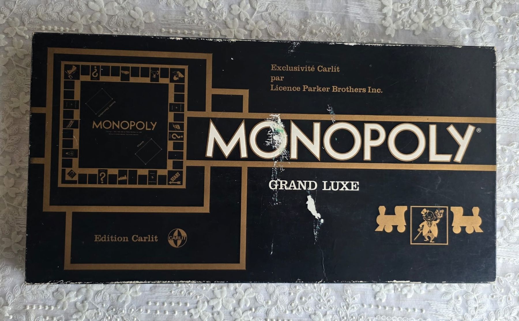 Monopoly Grand Luxe Edition Carlit - Top Zustand! (Gebraucht) in ...