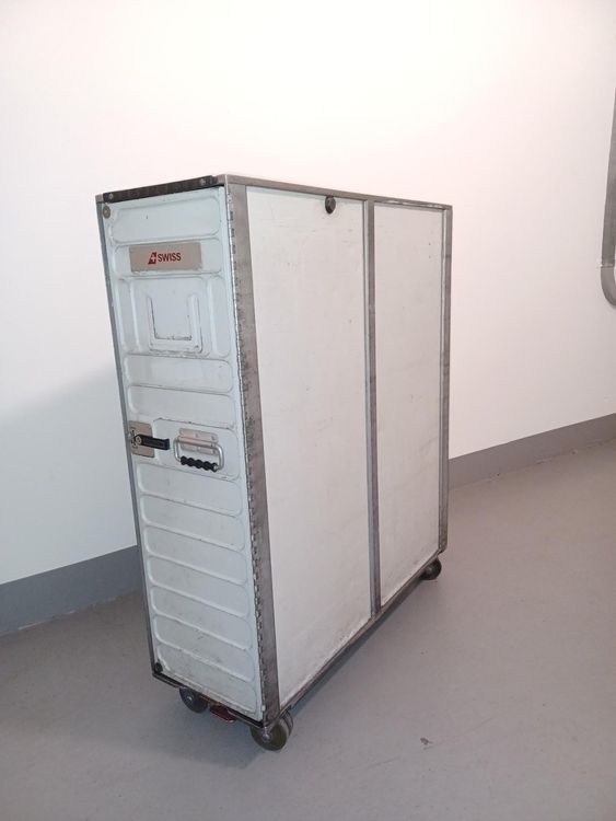 Swiss/Swissair Flugzeug FS Trolley KSSU + 4 KSSU Container (Gebraucht ...