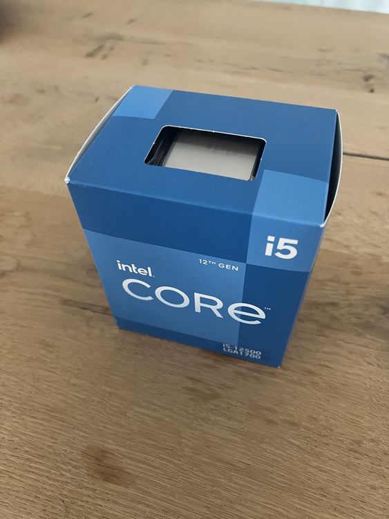 Intel i5 Prozessor 12500 LGA1700 (Neu und originalverpackt) in für CHF ...