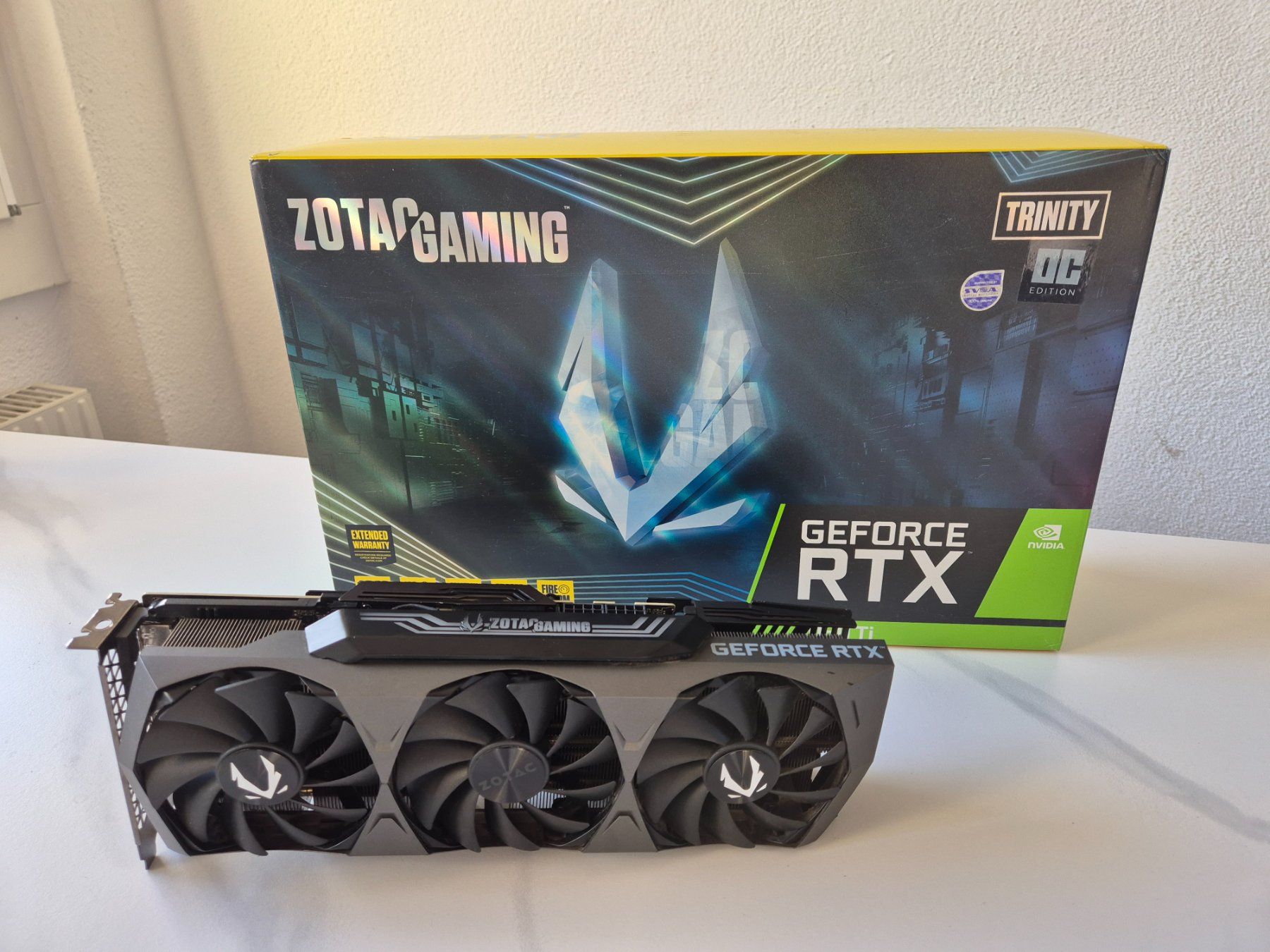 ZOTAC GeForce RTX 3080 Ti Trinity 12GB Gaming Grafikkarte (Gebraucht ...
