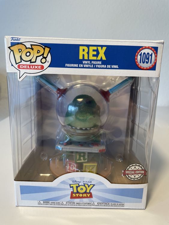 Funko Pop Rex 1091 Toy Story Special Edition (Neu und originalverpackt ...