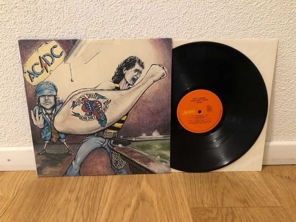 AC DC - DIRTY DEEDS DONE DIRT CHEAP LP AUS & NZ ALBERT ROCK | Kaufen ...