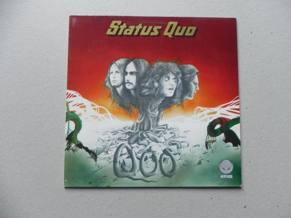 LP Engl. Hardrock Rock Band Status Quo 1974 "Quo" (Gebraucht) in Siebnen für CHF 19 – mit ...