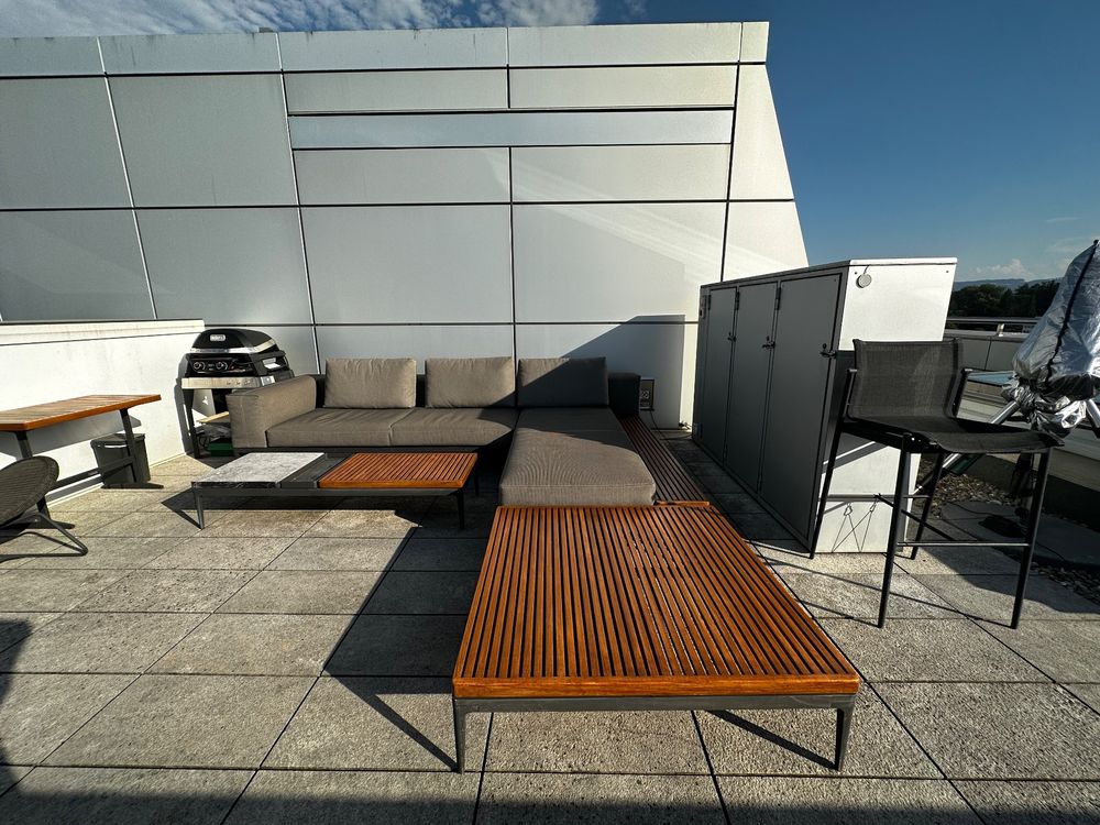 GLOSTER GRID KOMBINATION A-TERRASSENMÖBEL (WINTERFEST) | Kaufen auf Ricardo