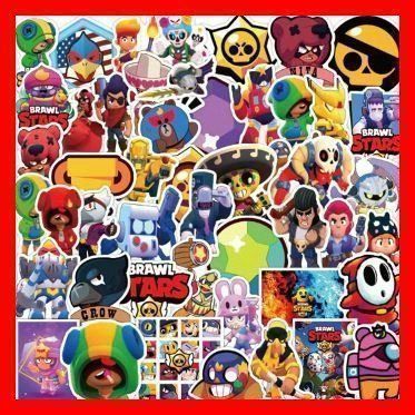 50 tlg Stickerset Brawl Stars Supercell (Neu und originalverpackt) in ...