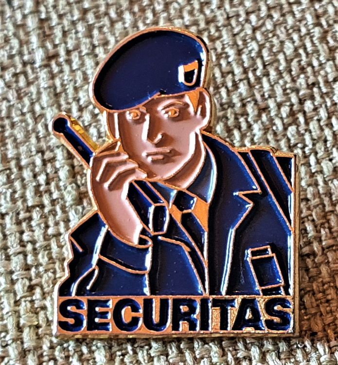 L464 - Pin SECURITAS goldig | Kaufen auf Ricardo