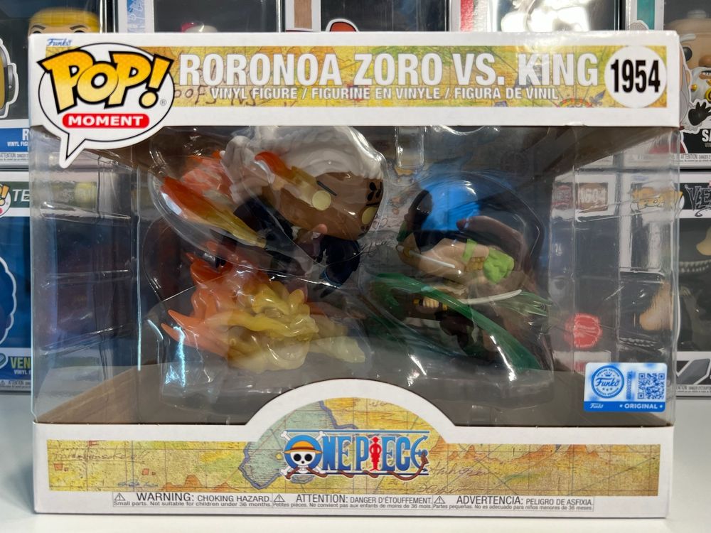 Funko POP! Moment Animation One Piece Roronoa Zoro vs. King | Kaufen ...