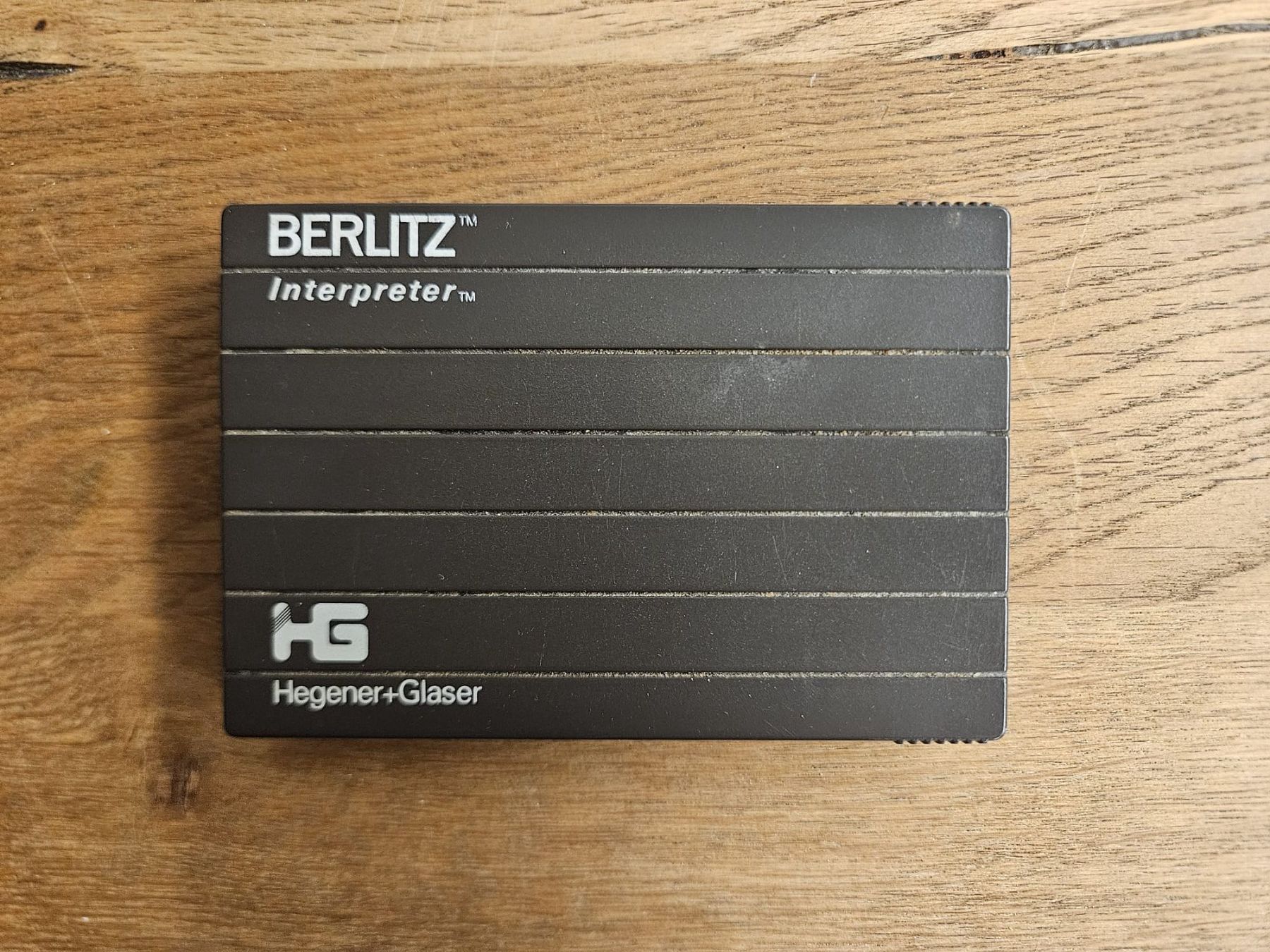 Berlitz Interpreter Taschenübersetzer Hegener+Glaser (Gebraucht) in ...