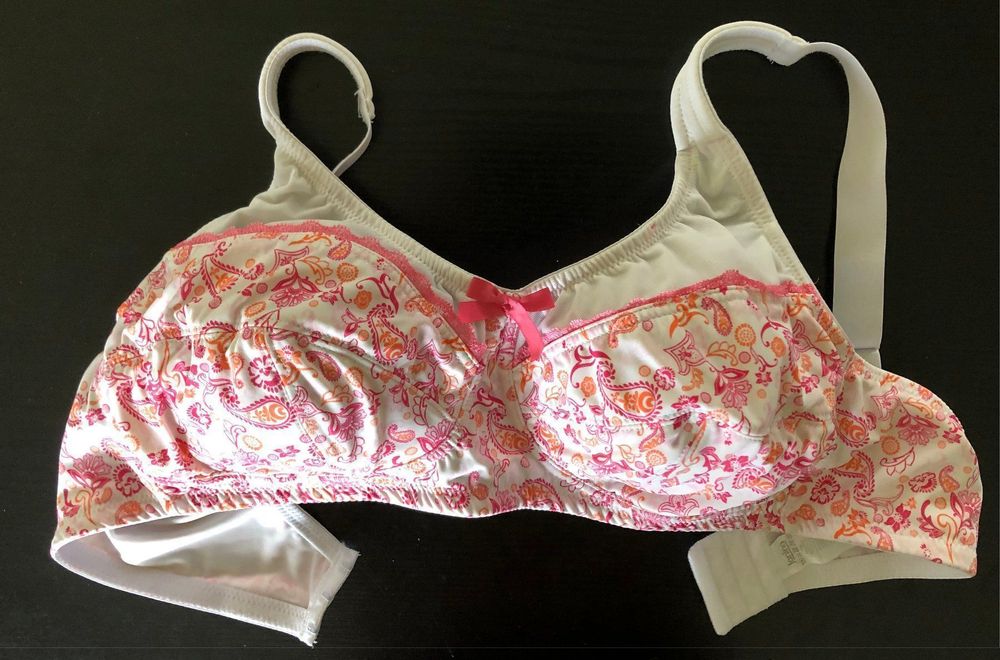 BH weiss Blumen 100C soutien-gorge reggiseno bra (Nr. 241) (Gebraucht ...
