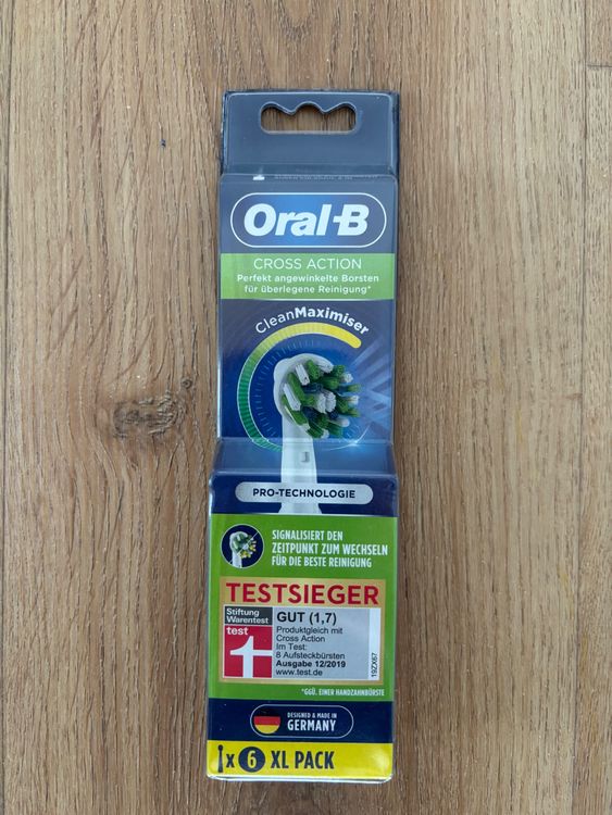 Oral-B PRO CROSS ACTION Aufsteckbürsten (6er Pack) (Neu und originalverpackt) in Aeschi SO für ...