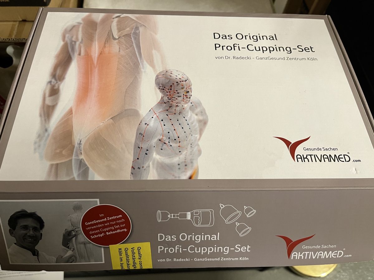 Original Profi-Cupping-Set von Dr. Radecki, neuwertig! (56) (Neu ...