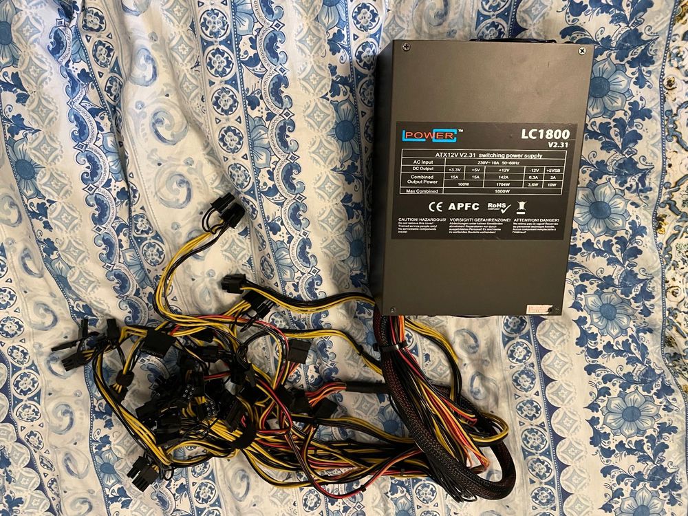 LC power supply 1800W PSU Netzteil | Kaufen auf Ricardo