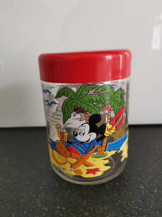 Vintage Disney Mickey Mouse Cerve Glas | Kaufen auf Ricardo