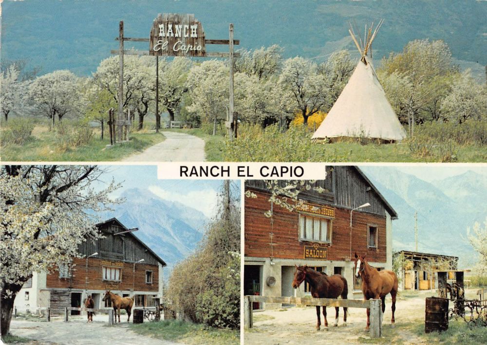 Gruss aus MARTIGNY - Ranch EL CAPIO, Auberge, Bar, Saloon (Gebraucht ...