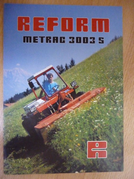 Reform Metrac Prospekt Traktor Prospekt (Gebraucht) in Madiswil für CHF ...