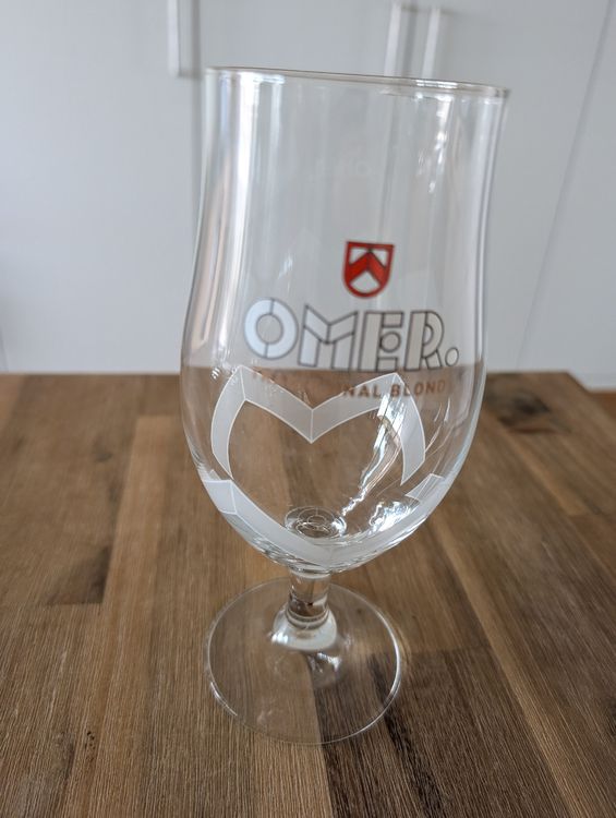 Belgisches Bier Glass - Omer (Gebraucht) in Cham für CHF 3 – nur ...