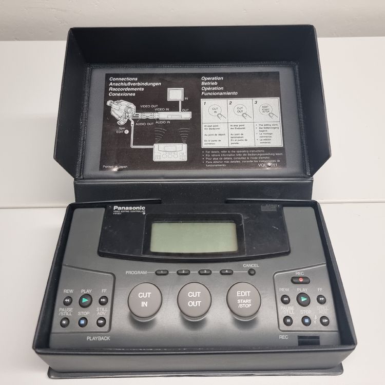 Video 📹 Vintage 🎛 Editing Controler 🎬 PANASONIC VW-EC1E (D'occasion) à ...