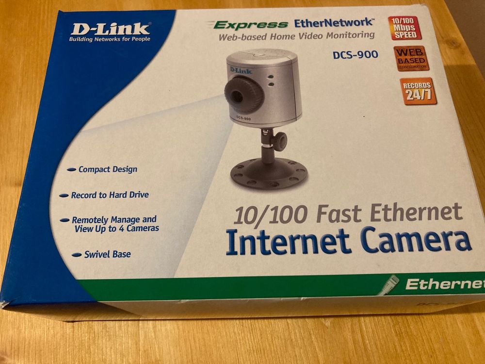 D-Link DCS-900 Ip-Kamera, neu | Kaufen auf Ricardo
