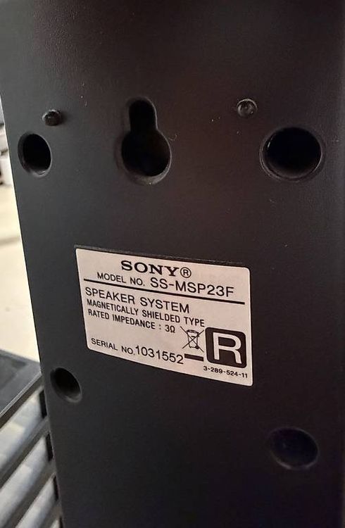 Sony Lautsprecher System SS-MSP23F - Top Zustand. (Gebraucht) in Winkel ...