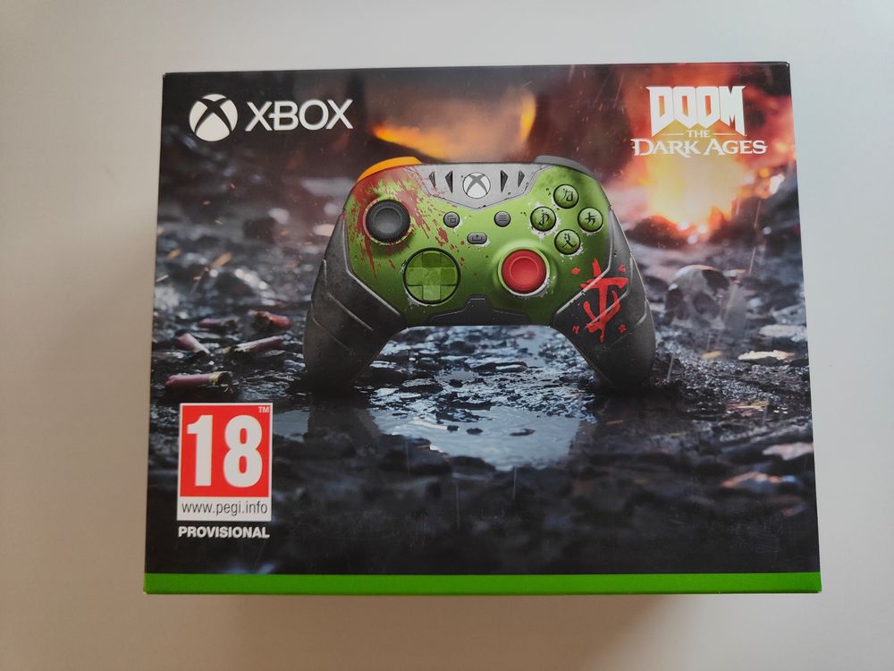 Microsoft XBOX Controller DOOM The Dark Ages Limited Edition (Neu und ...
