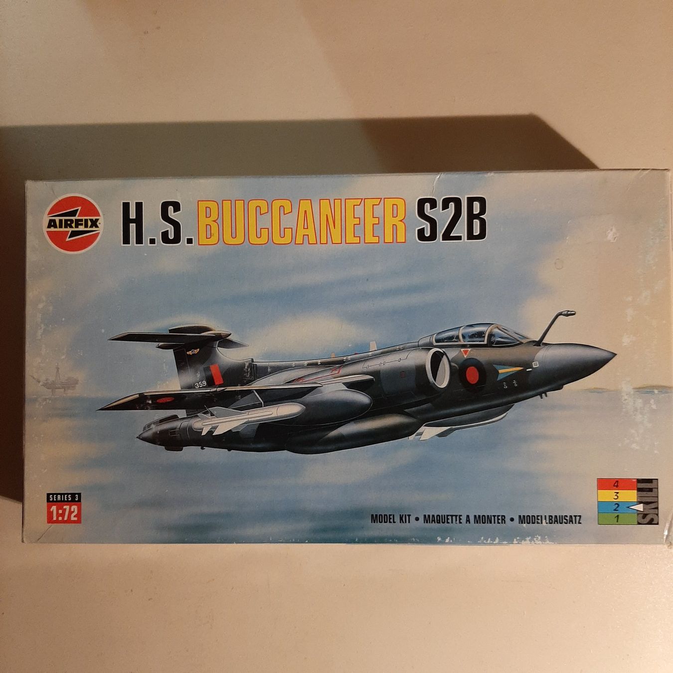 1948 ... Hawker-Siddeley Buccaneer S.2B ... Airfix 384 (Gebraucht) in ...