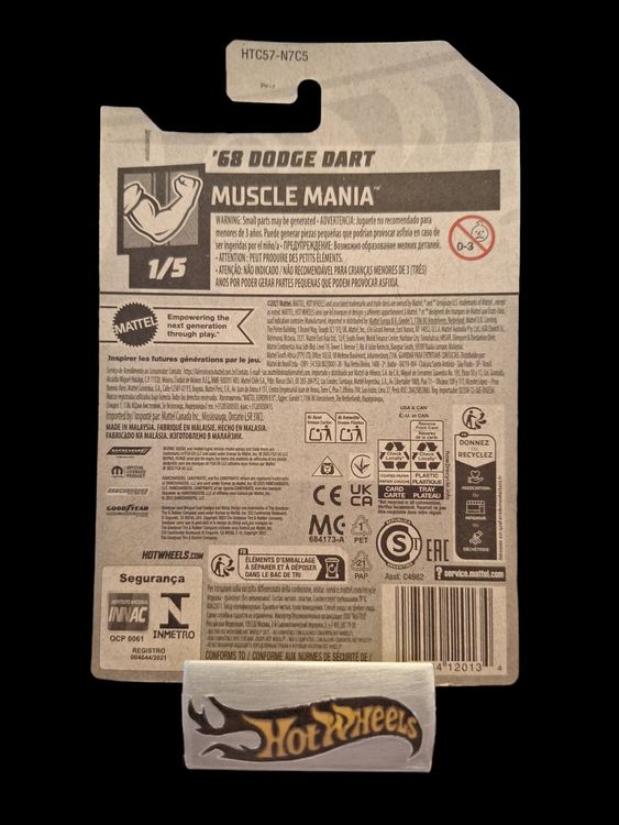 Hot Wheels Muscle Mania 2024 68 Dodge Dart 1/10 L (Neu und ...
