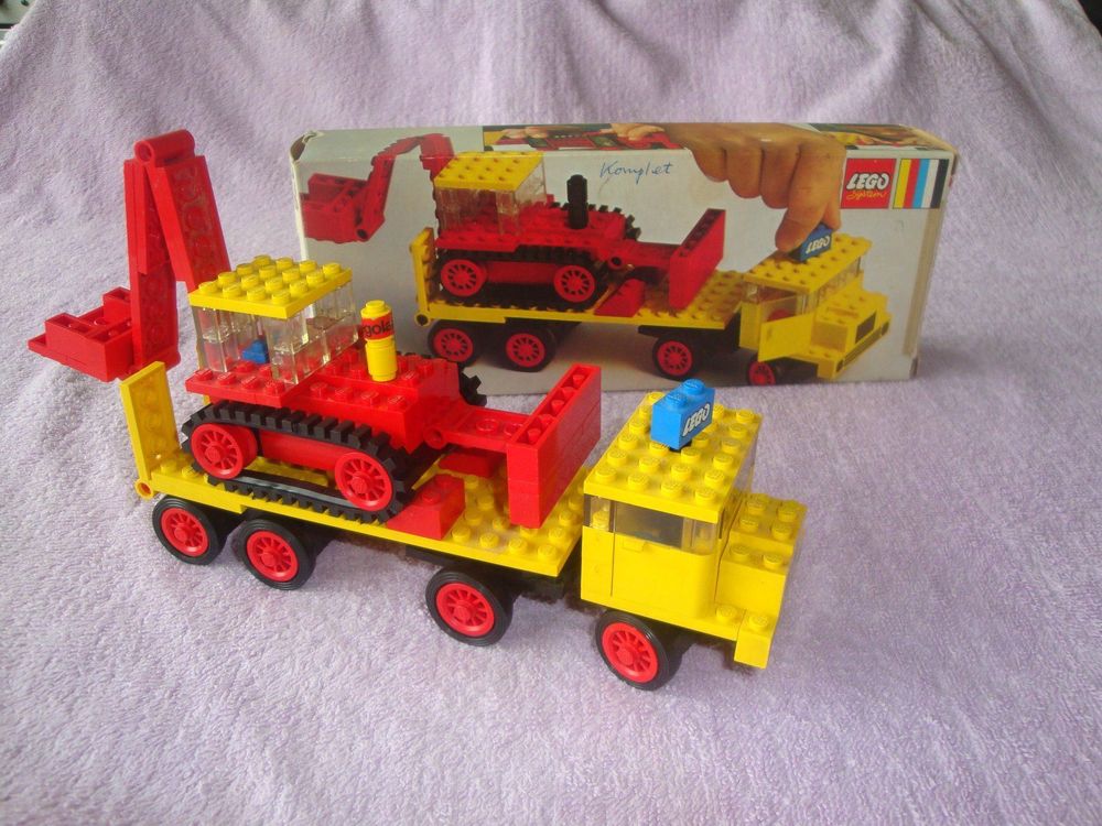 vintage LEGO 376 Bagger auf LKW in OVP (Gebraucht) in für CHF 52 – mit ...