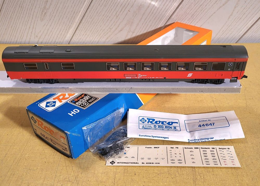 ROCO - 44647 - ÖBB - SPEISEWAGEN - WRmz- neuwertig | Kaufen auf Ricardo