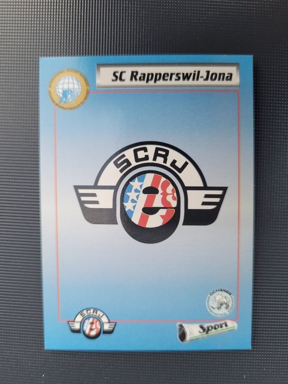 1993-94 Swiss NHL SCRJ Rapperswil Jona Logo (Gebraucht) in Laufen für ...