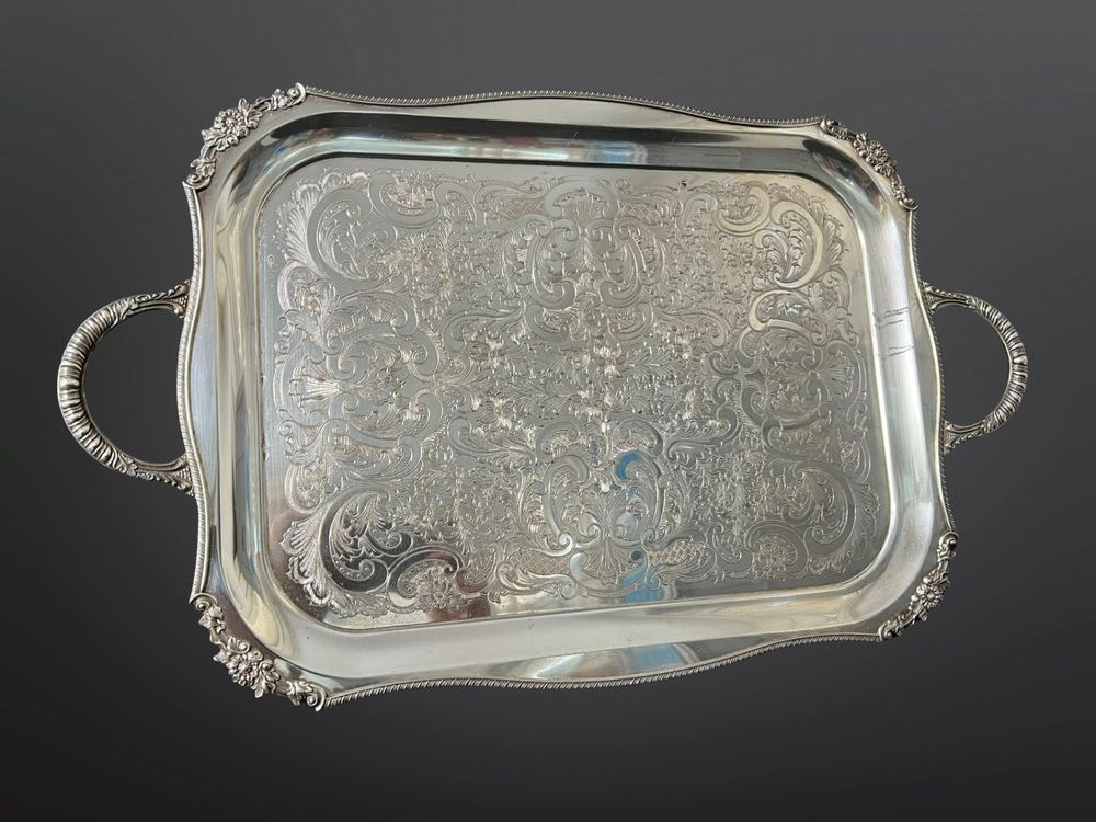 ALPHA PLATE VINERS OF SHEFFIELD Silberplatte (Gebraucht) in Suhr für ...