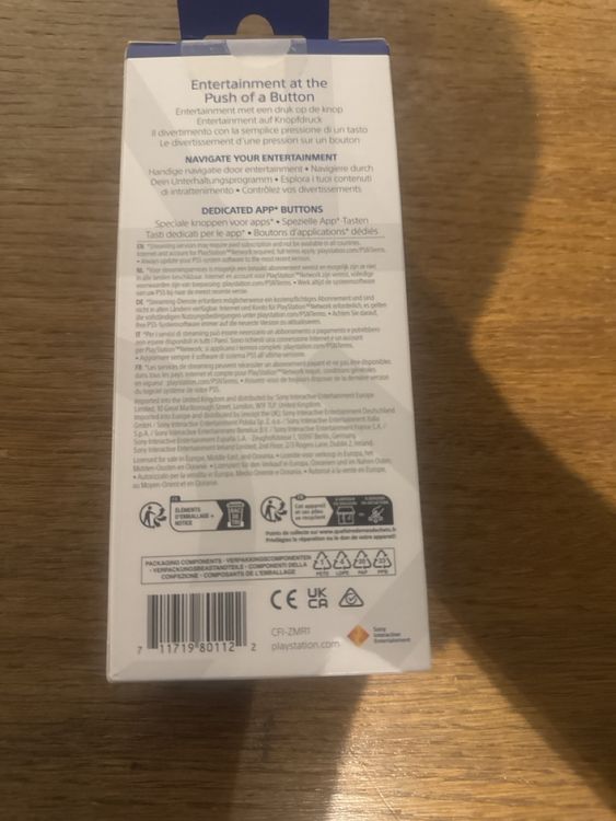 Original Sony Playstation 5 PS5 Media Remote - Neu! (Neu und ...