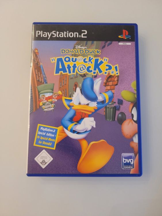 Donald Duck Quack Attack / PS 2 / Playstation 2 (PAL) (Gebraucht) in ...