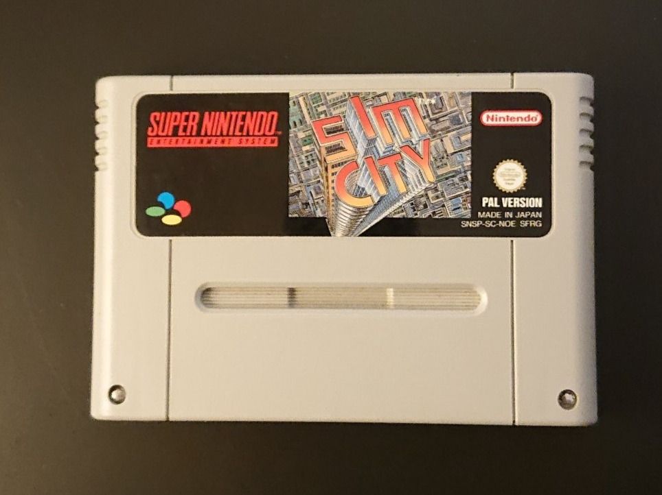 Super Nintendo SNES - Sim City - PAL NOE SFRG - Modul (Gebraucht) in ...