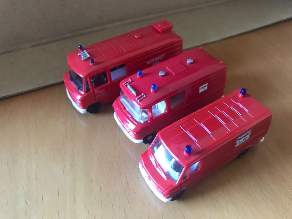 3x Wiking Mercedes Feuerwehr (Gebraucht) in Luzern für CHF 11 – mit ...