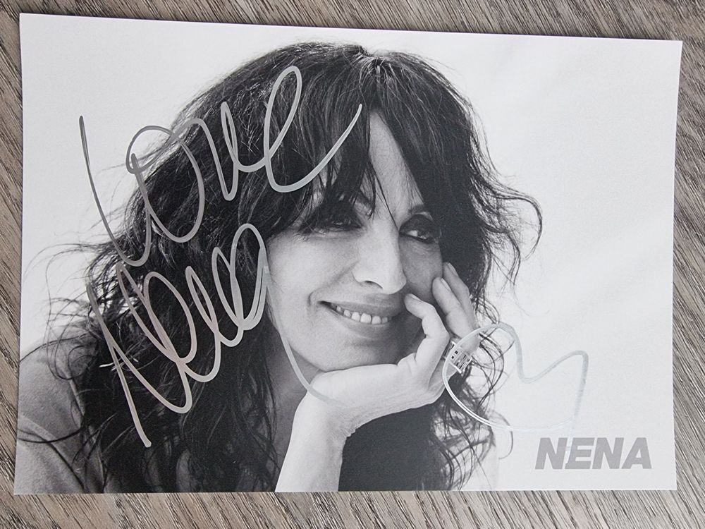 Autogramm von NENA Originalunterschrift | Kaufen auf Ricardo