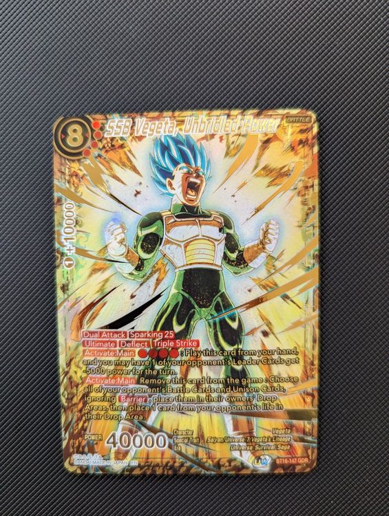 Vegeta God Rare - Dragon Ball Super TCG - EN - Top Zustand (Usato) a ...