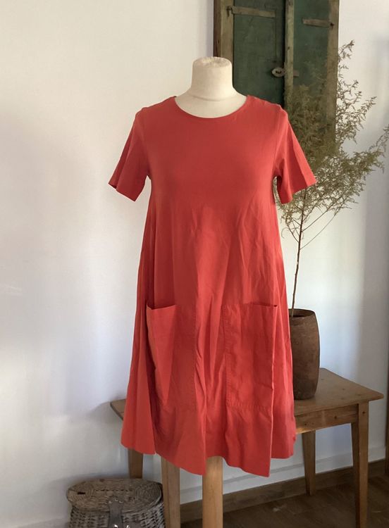 Cos tolle Tunika Kleid rot–orange Gr.S | Kaufen auf Ricardo