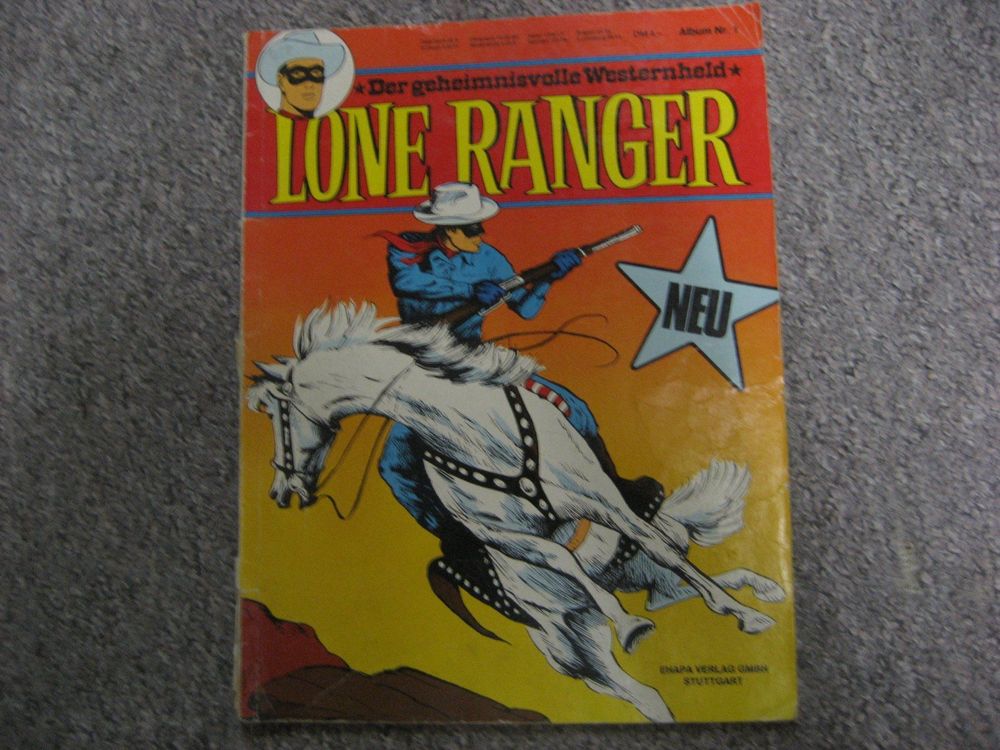 Lone Ranger Album 1 (Gebraucht) in Bottighofen für CHF 1 – mit Lieferung auf Ricardo kaufen