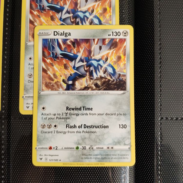 Dialga carta Pokémon Deck Exclusives 121/185 Rare EN 2020 (Gebraucht ...