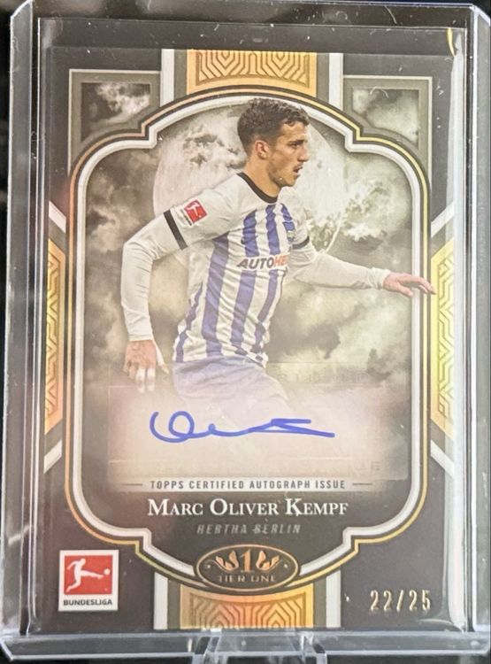 Marc Oliver Kempf - Topps Autogramm Karte 22/25! (Neu (gemäss ...
