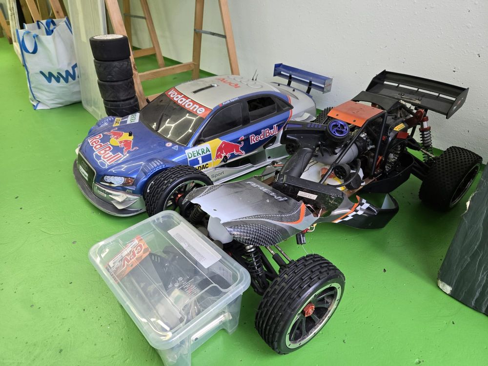 2x RC-Car 1:5 Benziner (Gebraucht) in Glashütten für CHF 600 – nur Abholung auf Ricardo kaufen
