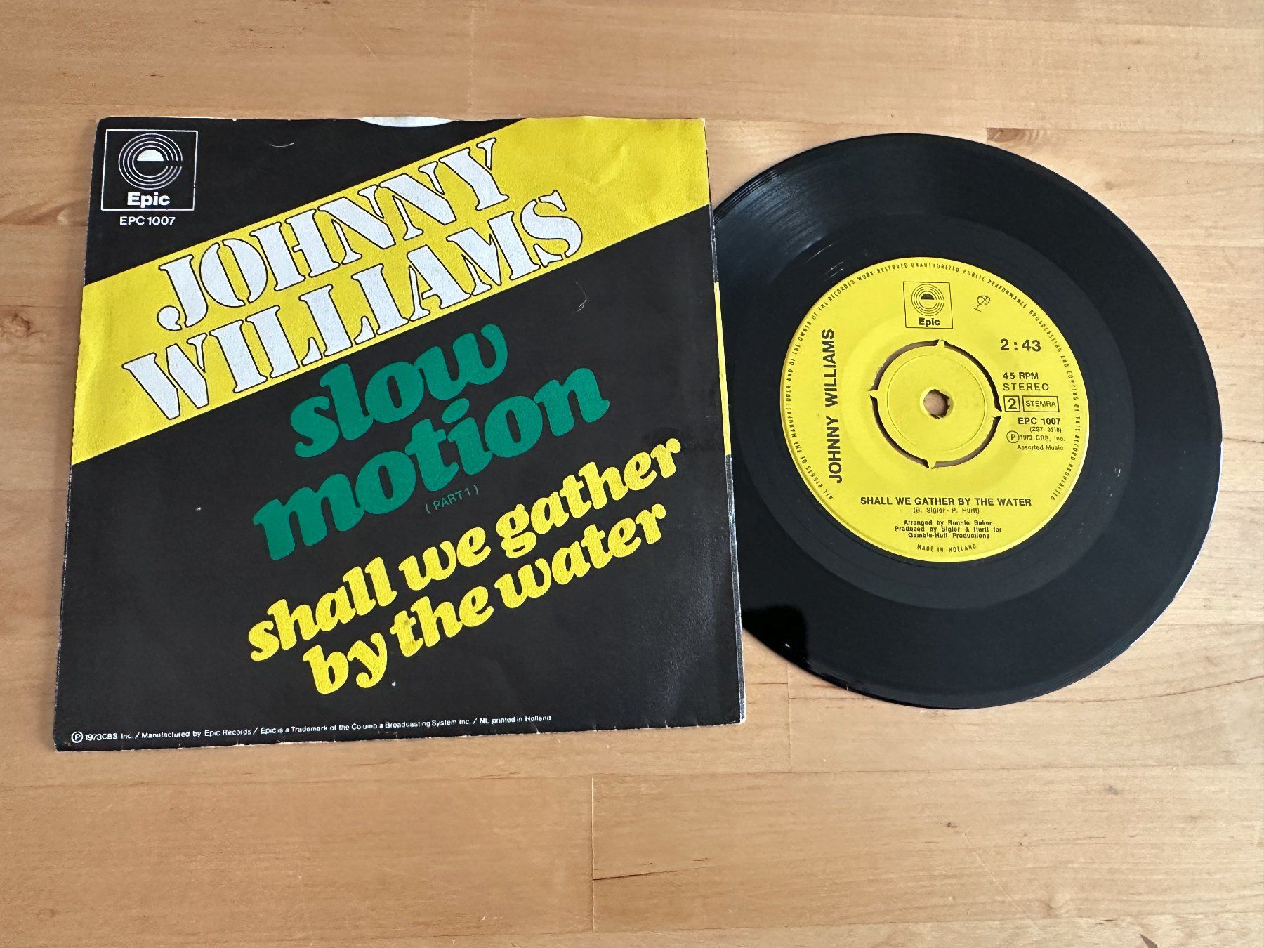 JOHNNY WILLIAMS tolle rare Slow motion Single FUNK SOUL 70's (Gebraucht ...