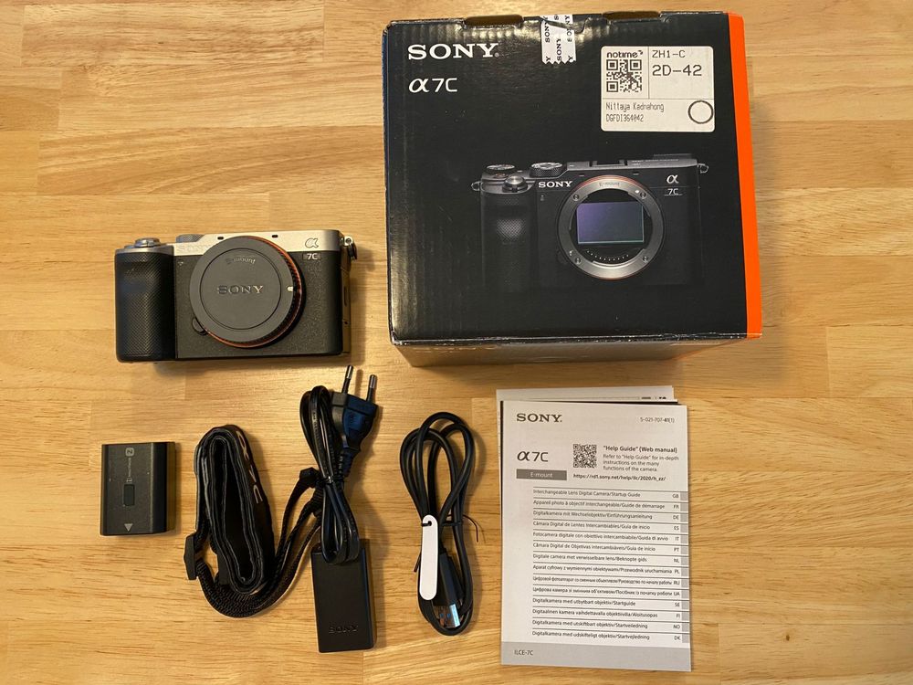 Sony Alpha 7C mit Kit-Objektiv Sony FE 28-60mm F4.5-6.0 (Gebraucht) in ...