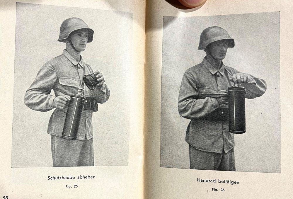 Reglement lance flamme ww2 1942 Flammenwerfer swiss army (Gebraucht) in ...
