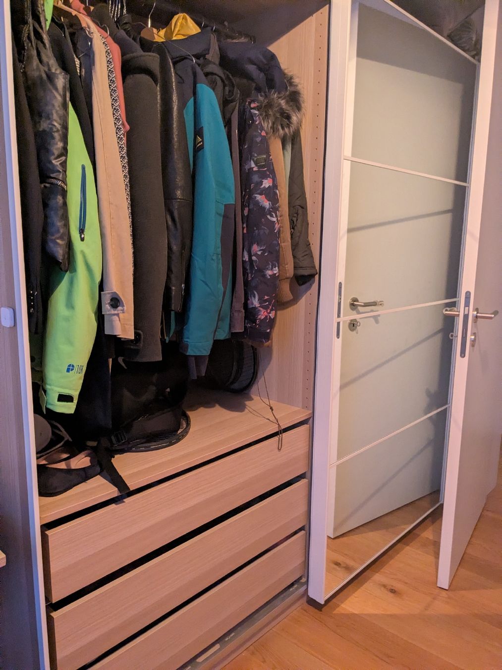 Wunderbar Pax Kleiderschrank Schiebetueren Spiegel Bildbellina4644